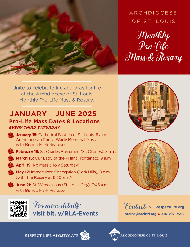 Pro-Life Mass & Rosary - Archdiocese of St. Louis